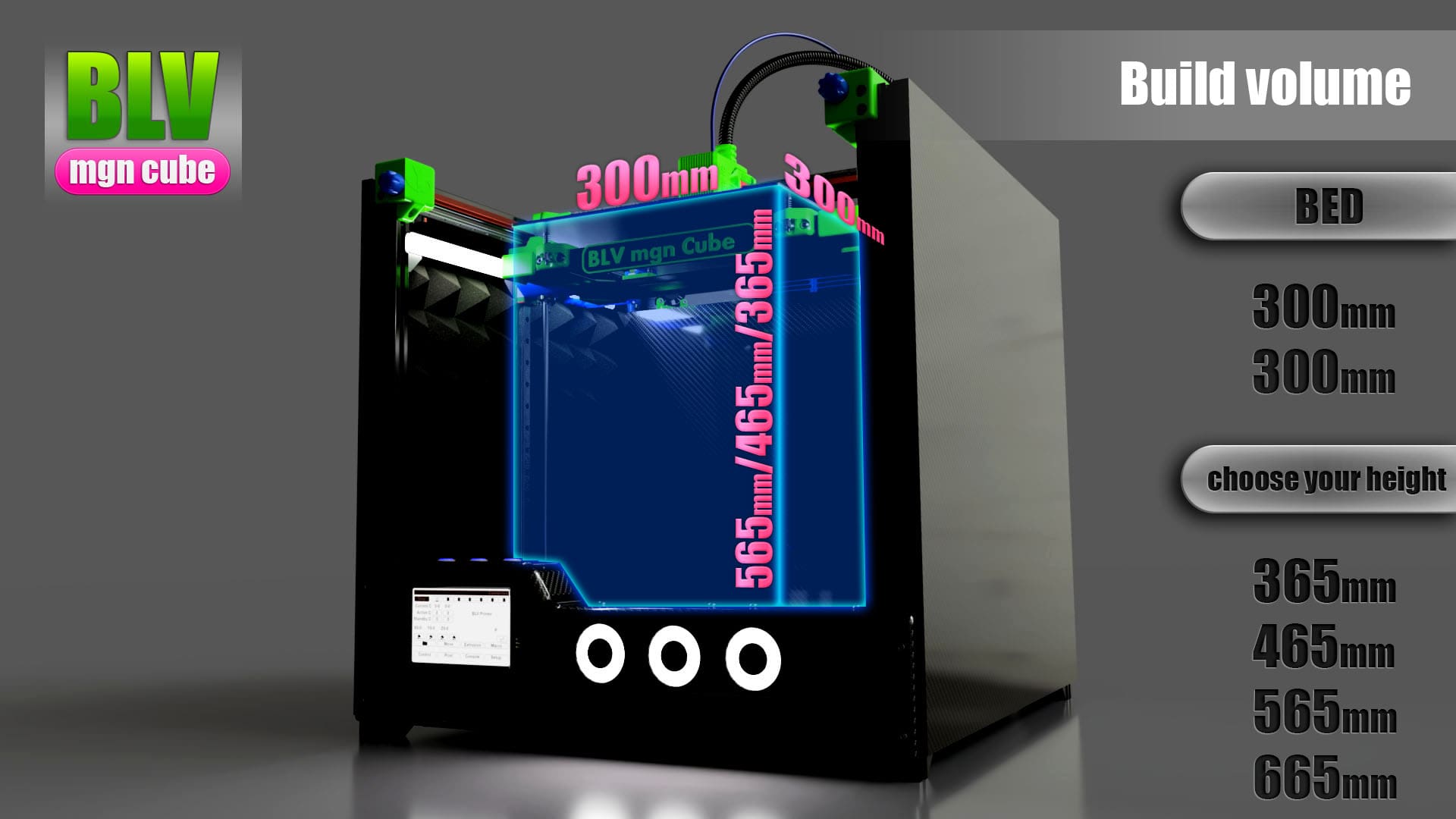 自制3D打印机BLV mgn Cube一个开源3D打印机项目 – GTROB高天开源机器人社区-艾搏智能